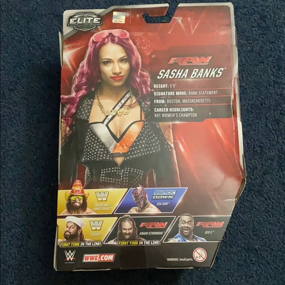 Toys | Wwe Sasha Banks Figure | Poshmark